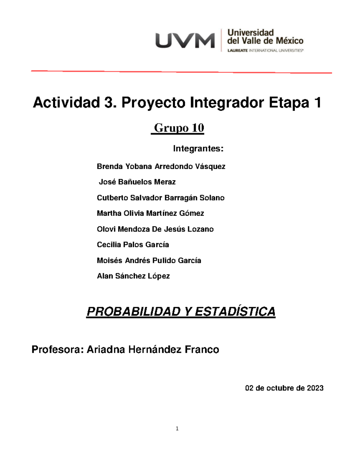 ACT3 EQ10 - Proyecto Integrador Etapa 1: Análisis de Importaciones 2018 - Studocu