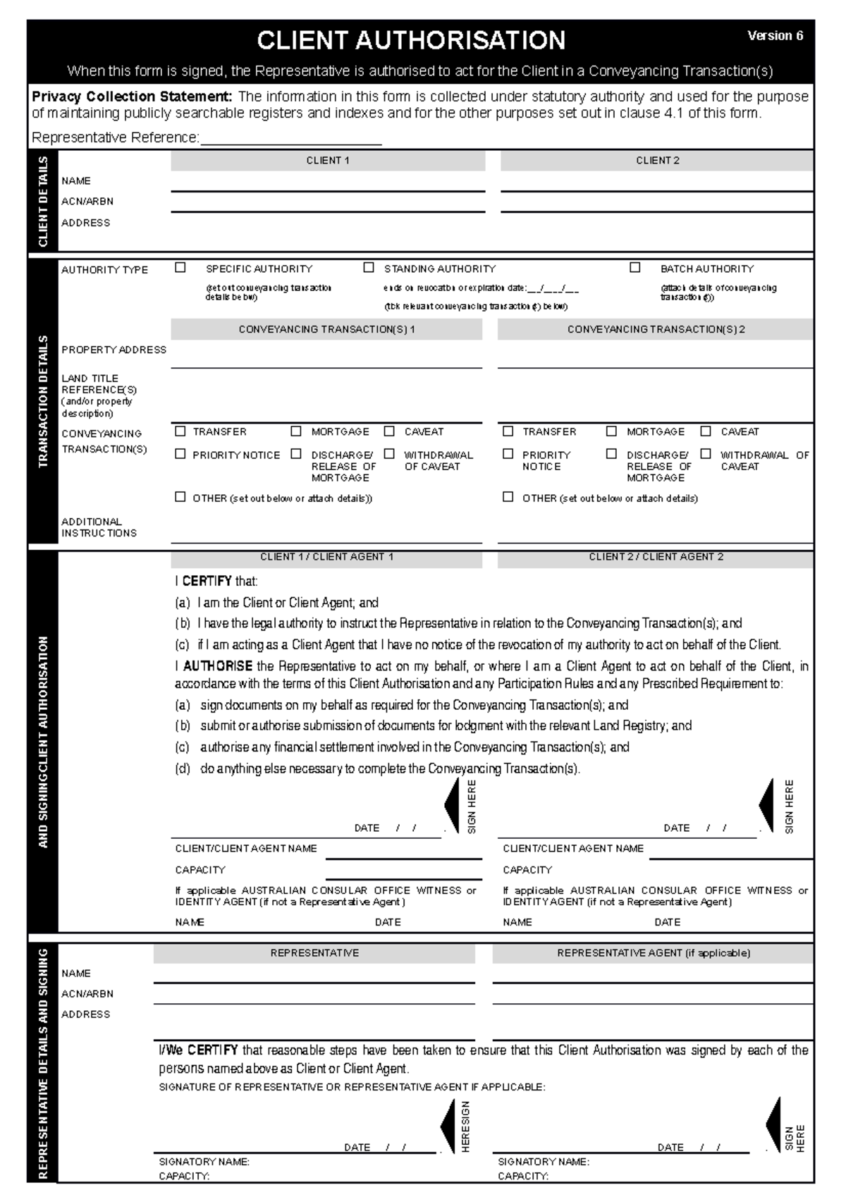 Client-authorisation-representative-version-6 - letter model - CLIENT ...
