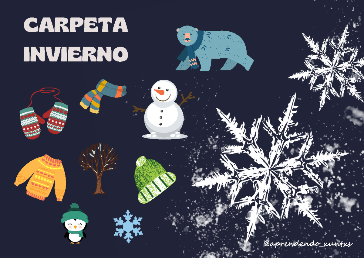 Categoria Semántica Invierno: Elementos y Actividades - Studocu