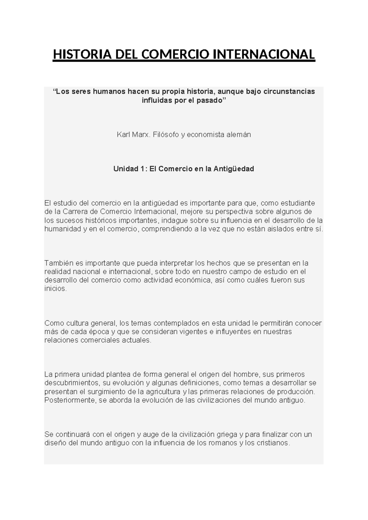 Historia del Comercio Internacional: Desde la Antigüedad hasta Hoy ...