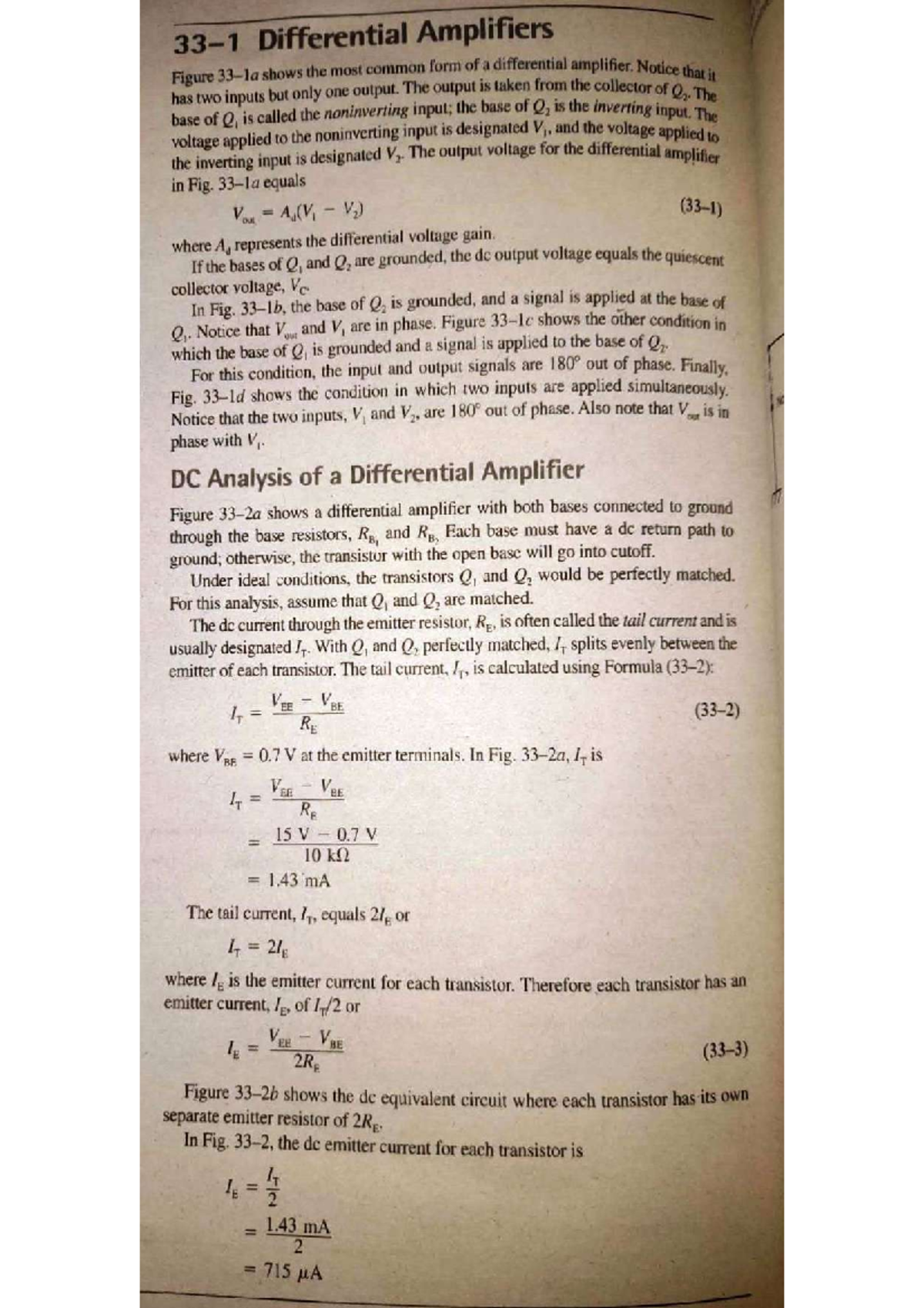 Differential Amplifiers: Analysis and Applications in Mixed Signals and ...