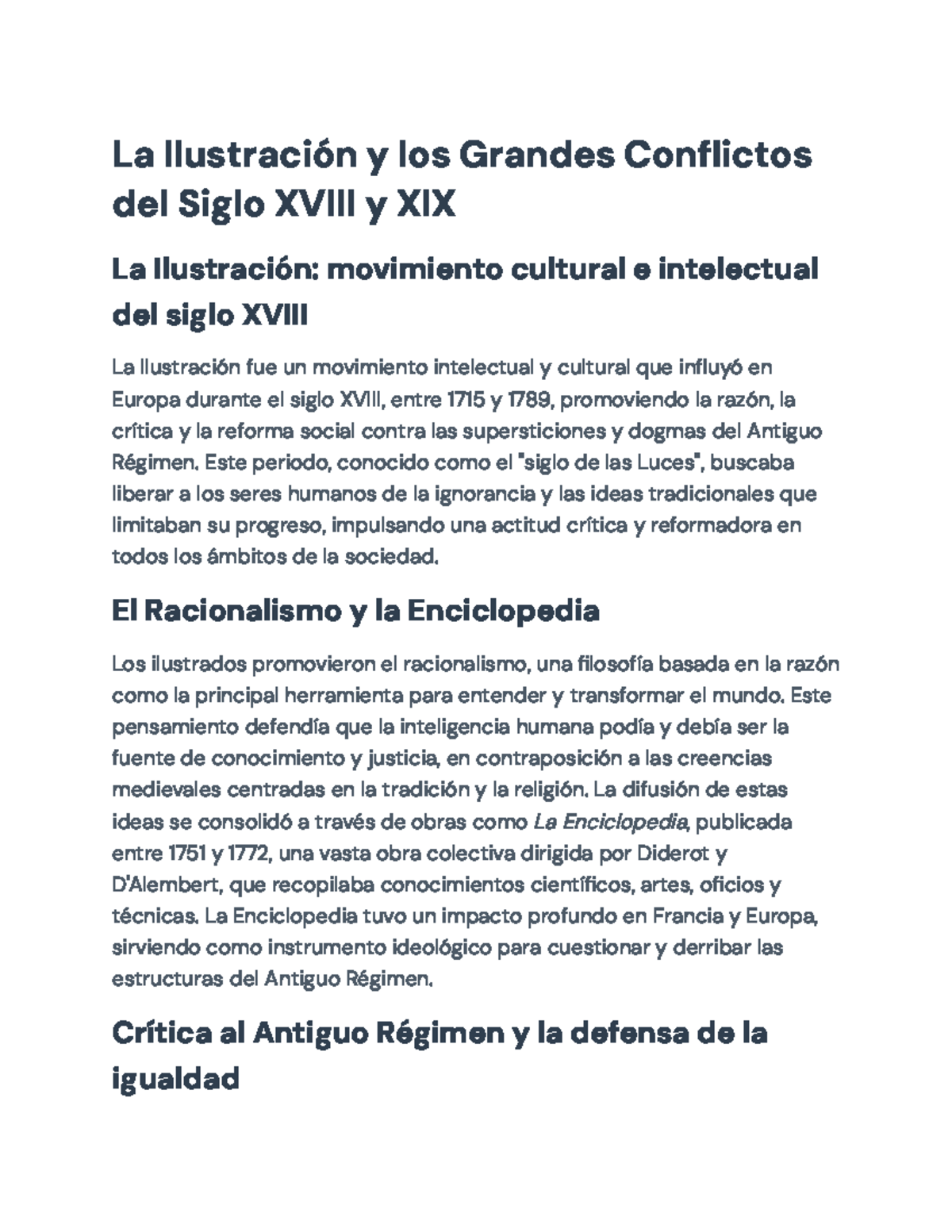 La Ilustración y sus Efectos: Liberalismo, Despotismo y Revoluciones ...
