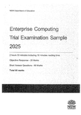 Enterprise Computing - Grade: 12 - New South Wales Higher School ...