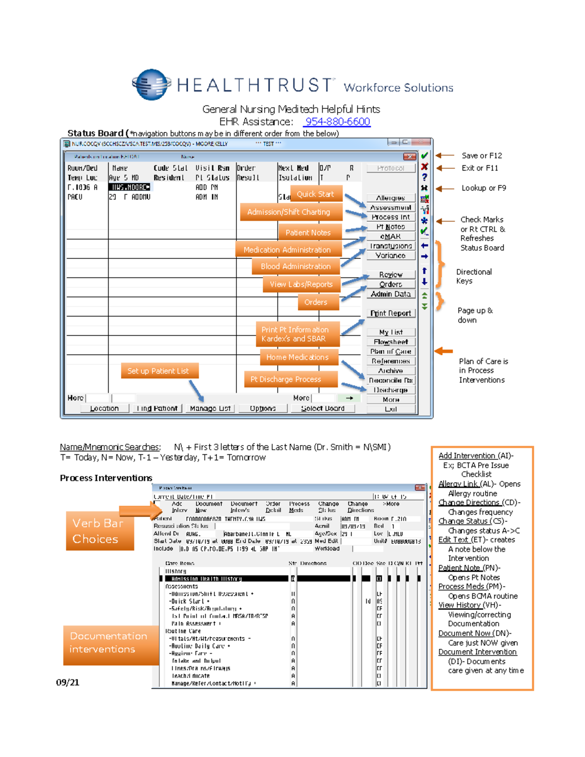 Meditech Guide 2022: Quick Start for Nursing Documentation - Studocu