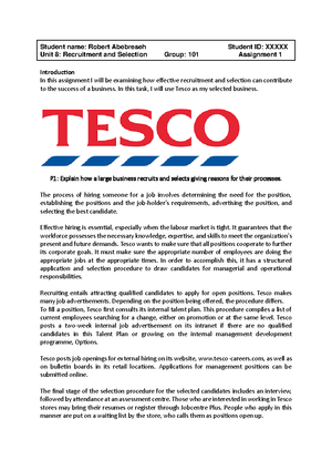 Unit 9 Assignment B exemplar - Unit 9: IT Project Management ...