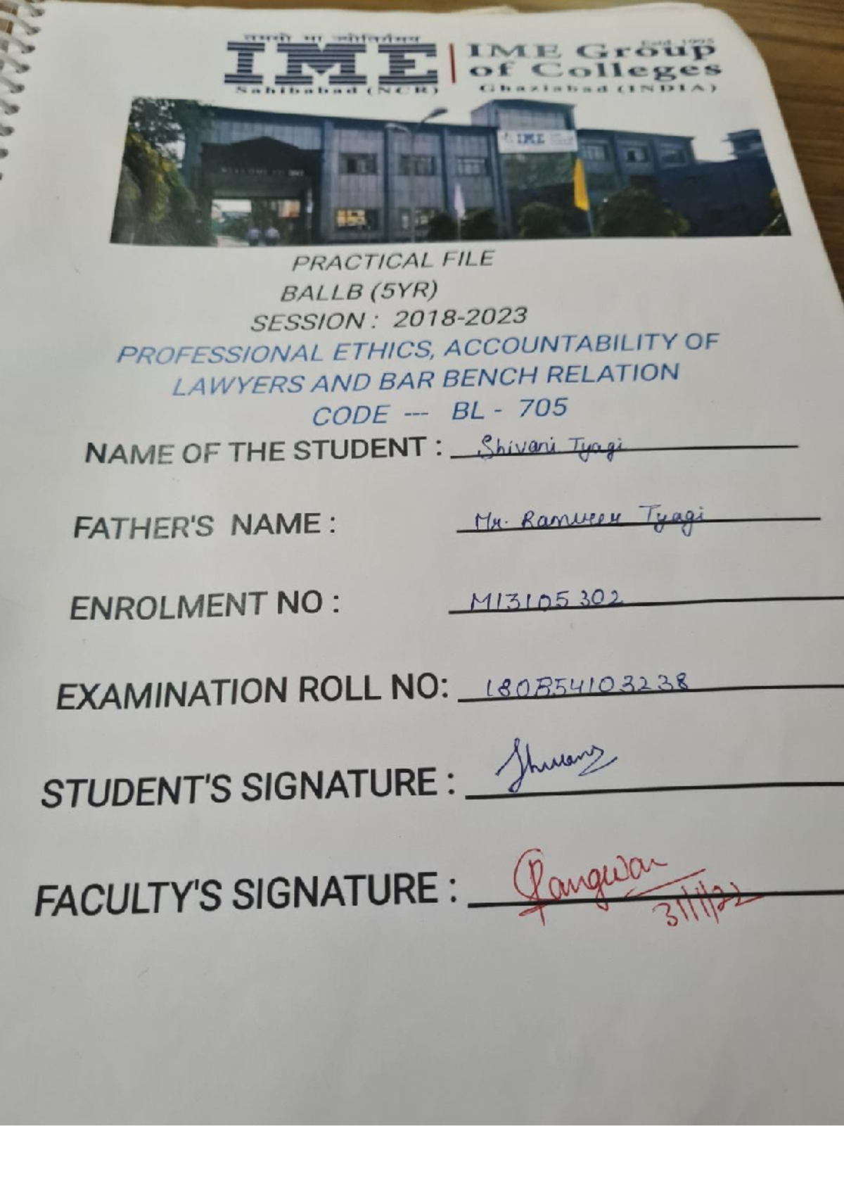 Professional Ethics Practical File: A Comprehensive Guide - Studocu