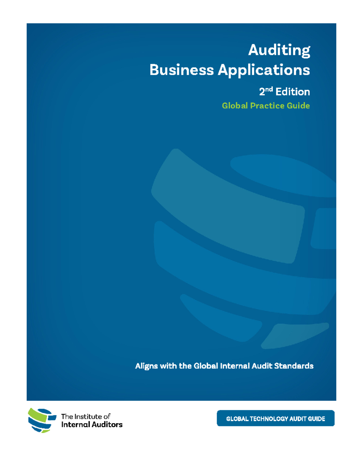 GTAG: Auditing Business Applications - 2nd Edition Global Practice ...