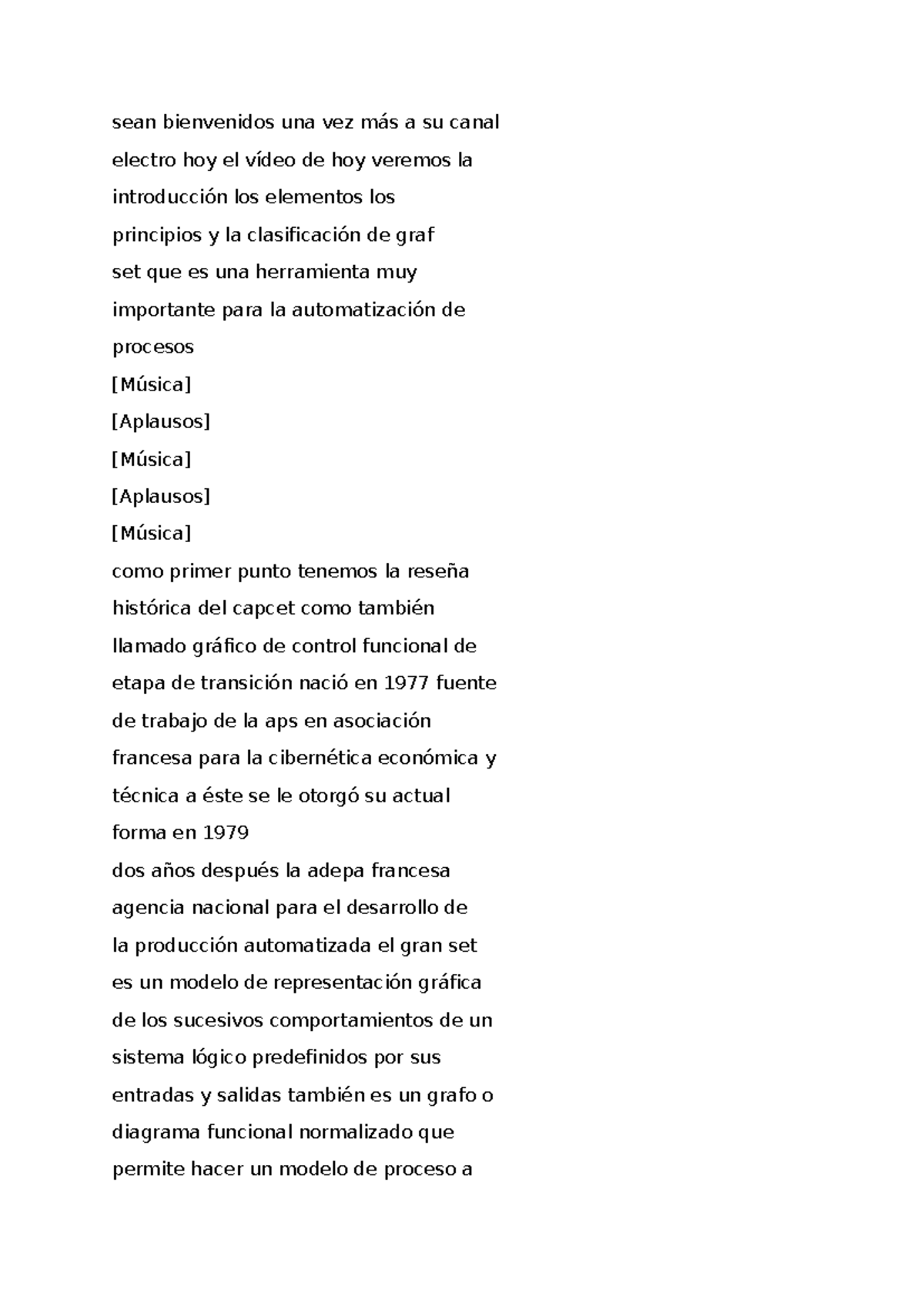 Introducción a Grafcet: Elementos, Principios y Clasificación - Studocu