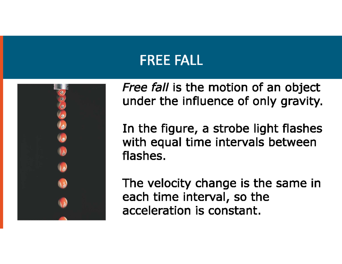 Free-Fall - Lesson for all about Free Fall - FREE FALL 4 Free fall is ...
