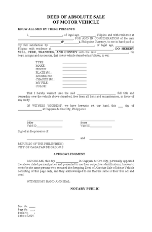 Affidavit of Discrepancy - Sample - Republic of the Philippines) City ...