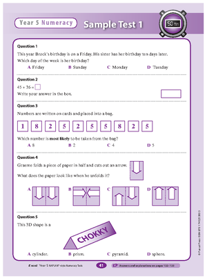 Probability Questions - Year 9 Exam Preparation Guide - Studocu
