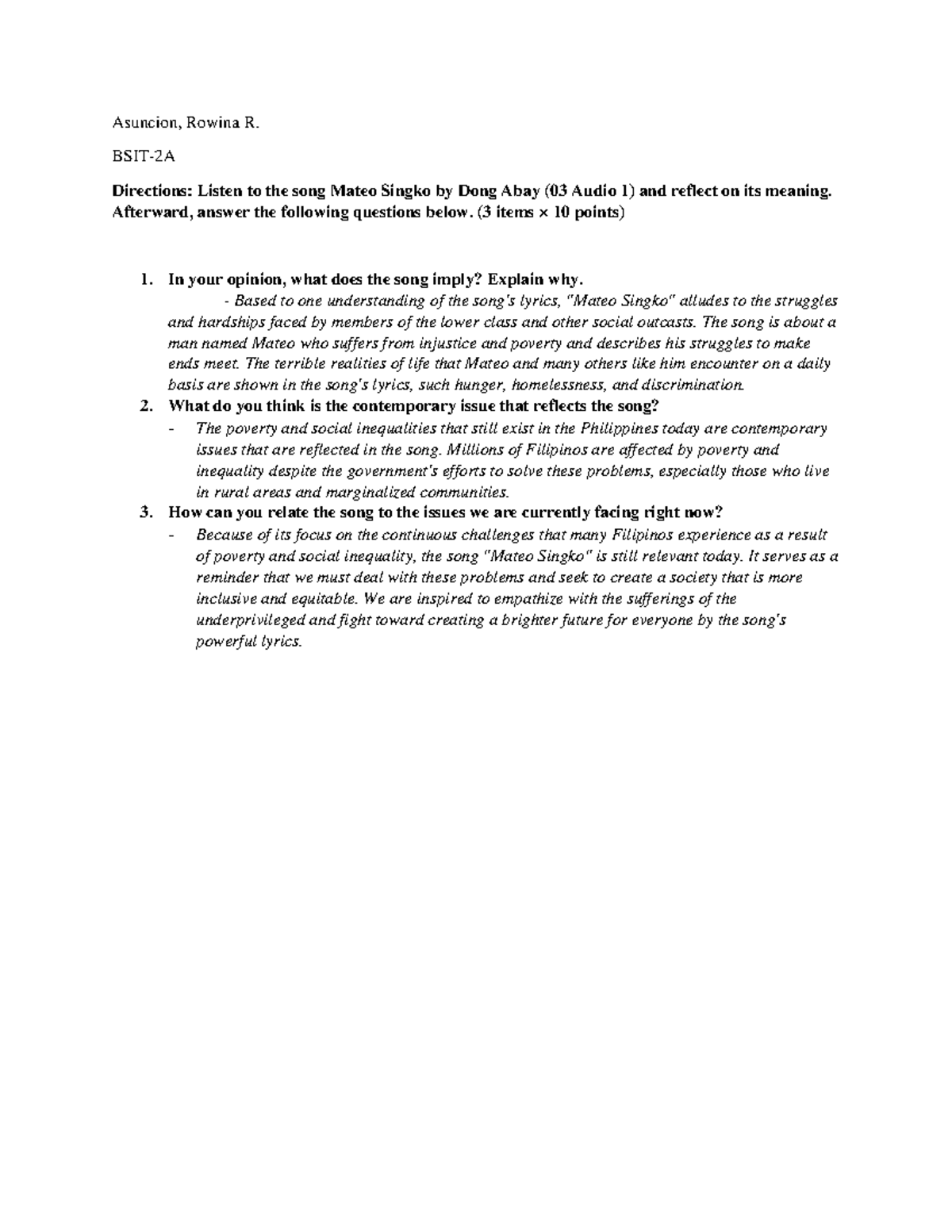 03 Worksheet 4 Asuncion Rowina - Asuncion, Rowina R. BSIT-2A Directions ...
