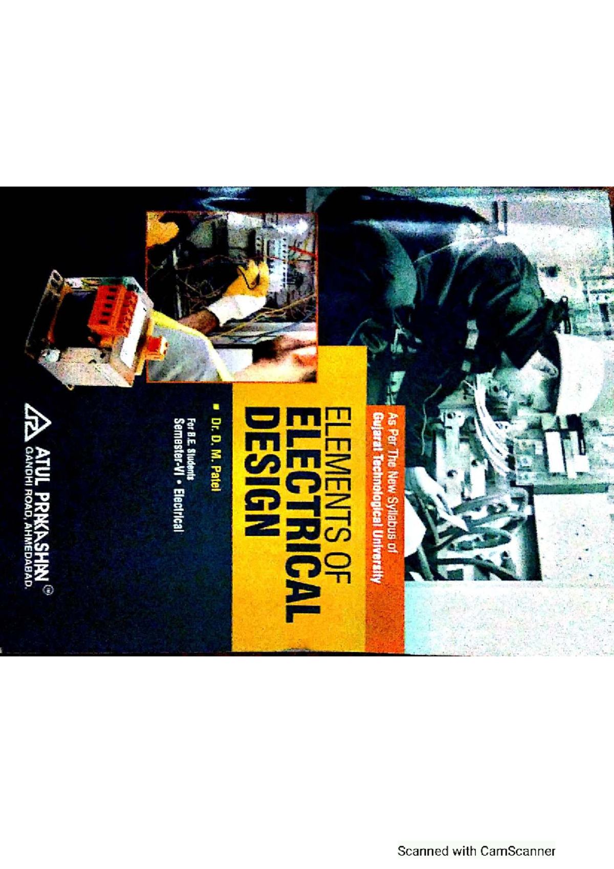ELEMENTS OF ELECTRICAL DESIGN (3160918) - GTU Study Material - Studocu