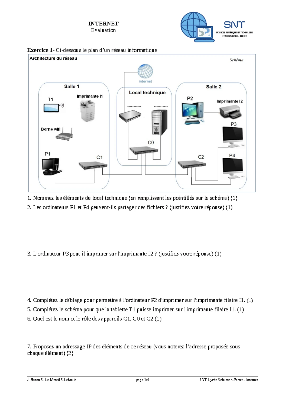 TCP et Routage: Notions Clés et Mécanismes de Transmission - Studocu