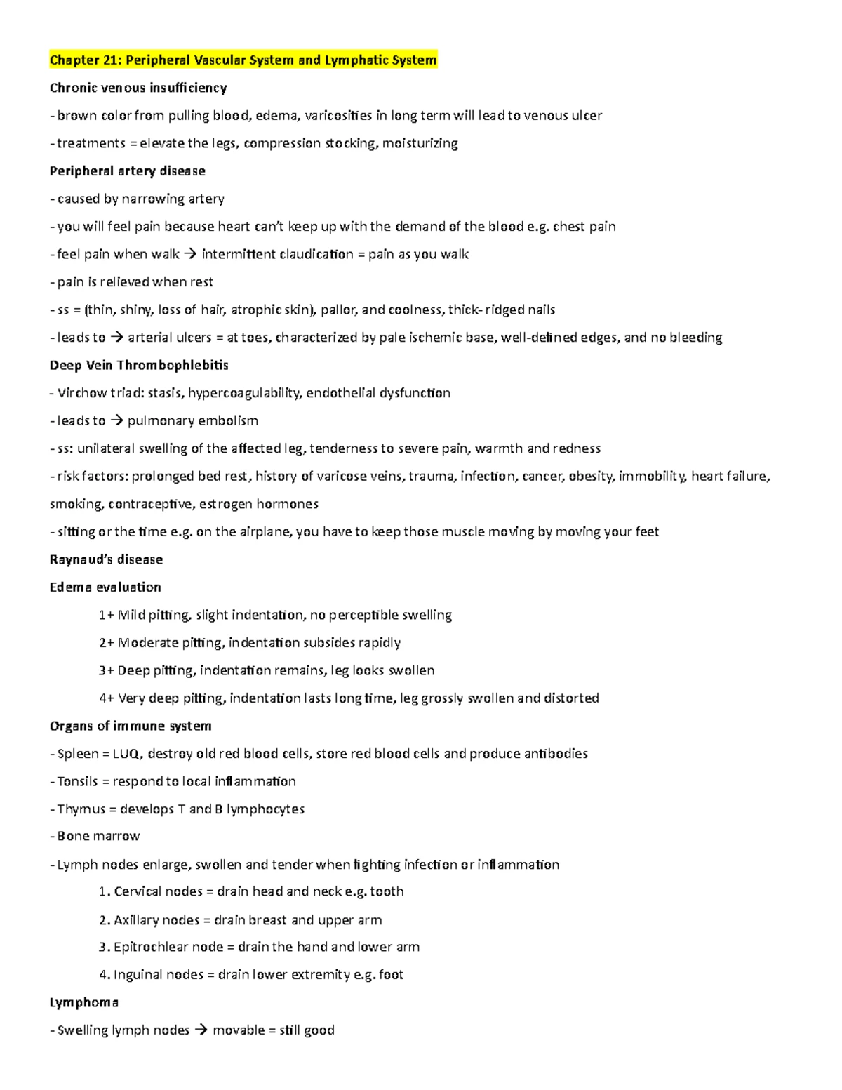Head to Toe Assessment Lab - Section 1 - Introduction Start off by ...