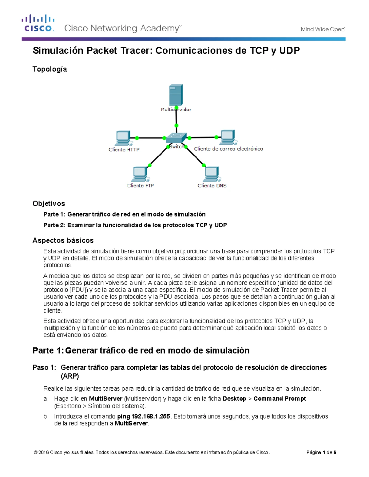 3. Protocolos y modelos - Protocolos y modelos 3. Introducción 3.0. ¿Por qué debería tomar este ...