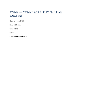 D361 Course Resources KB - Welcome to the Business Simulation (D361 ...