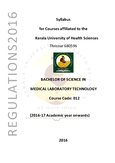 Medical laboratory technology - BSC MLT - KUHS - Studocu