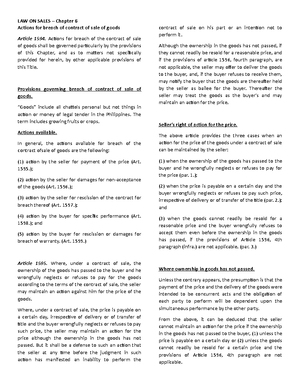 Chapter 8 Assignment Of Credits And Other Incorporeal Rights - Chapter ...