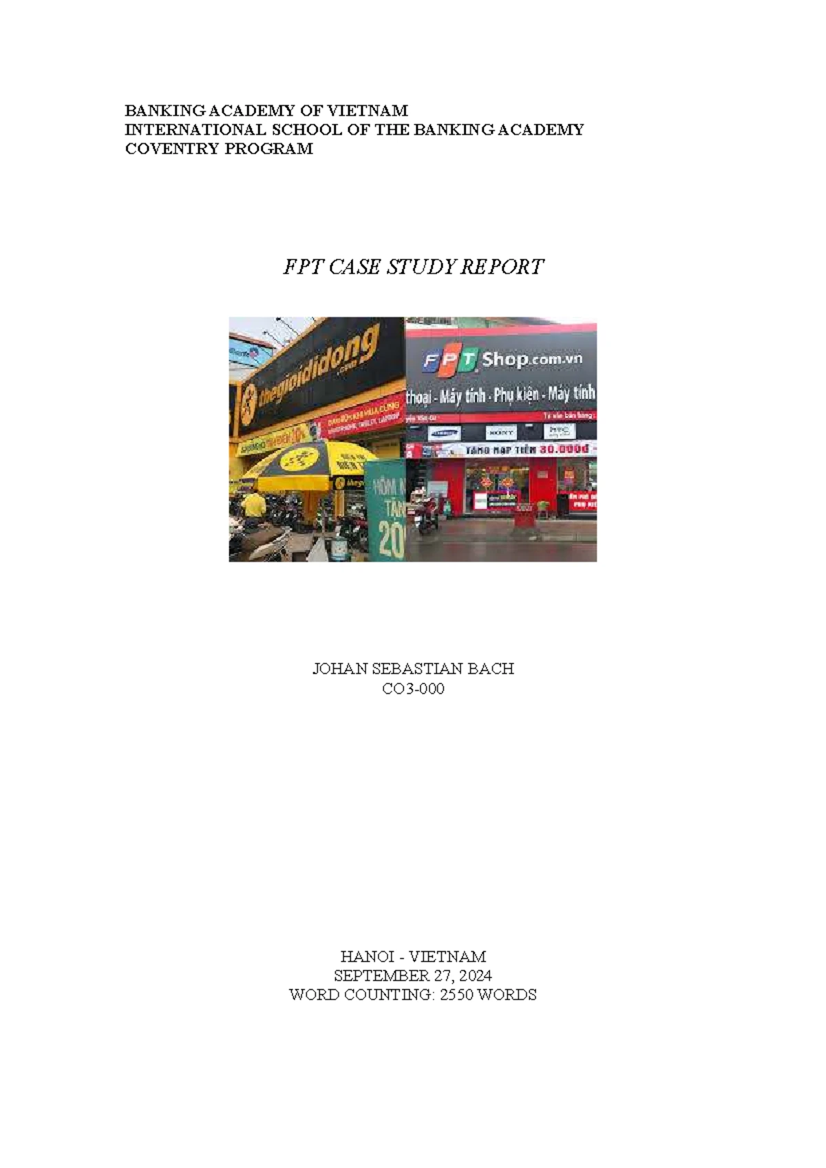 LM-A1 F16-146 Report on Leadership and Management Theories in Vietnam - Studocu