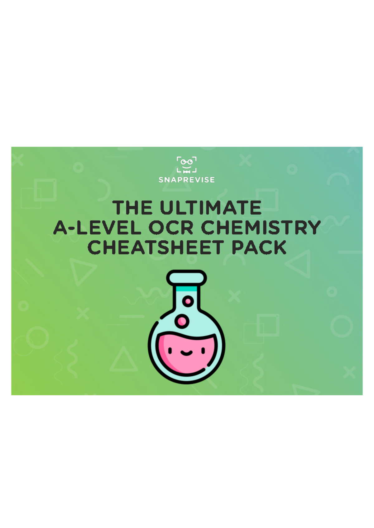 A-Level OCR Chemistry Cheatsheet Pack Overview - Studocu