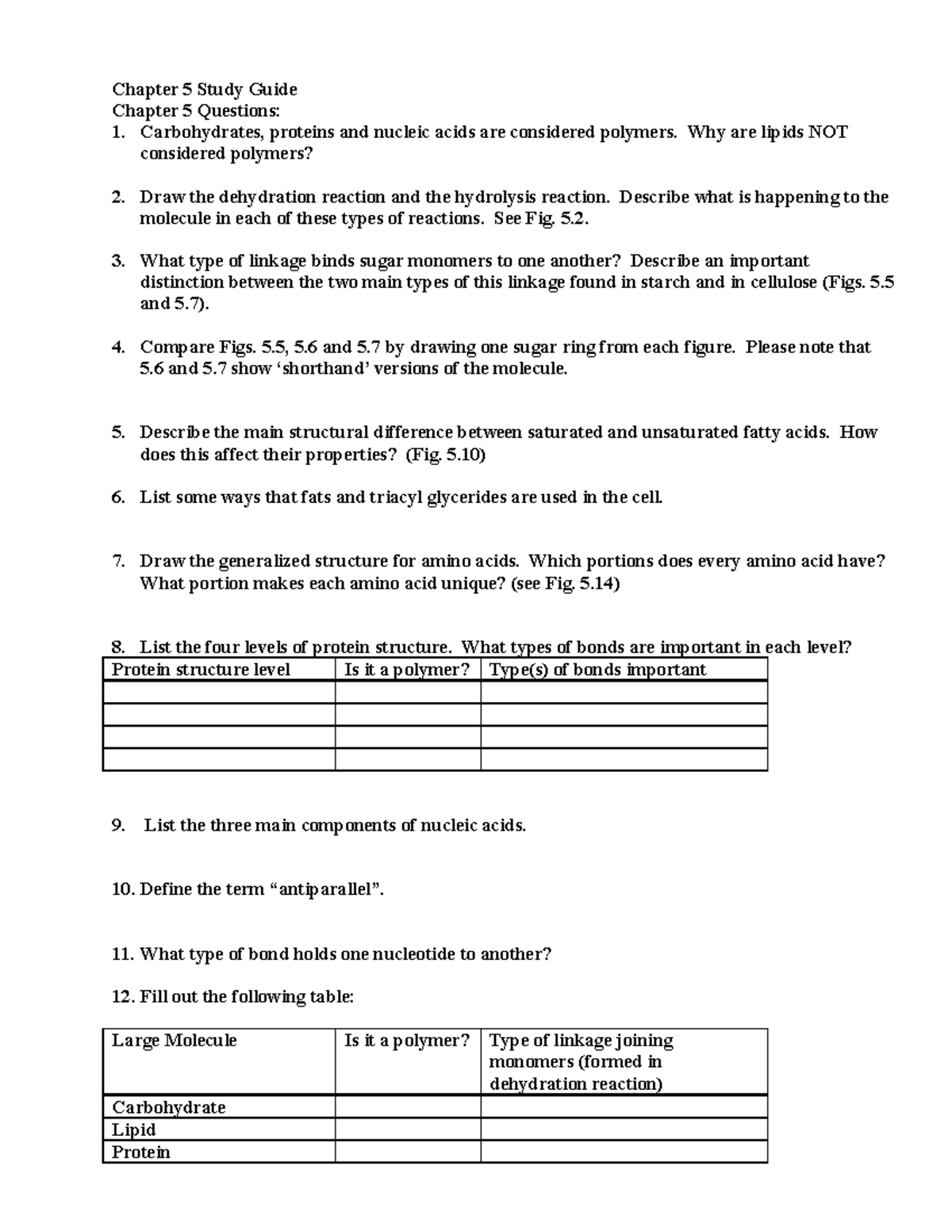 Chapter 5 study guide updated 8-25-23 - Chapter 5 Study Guide Chapter 5 ...