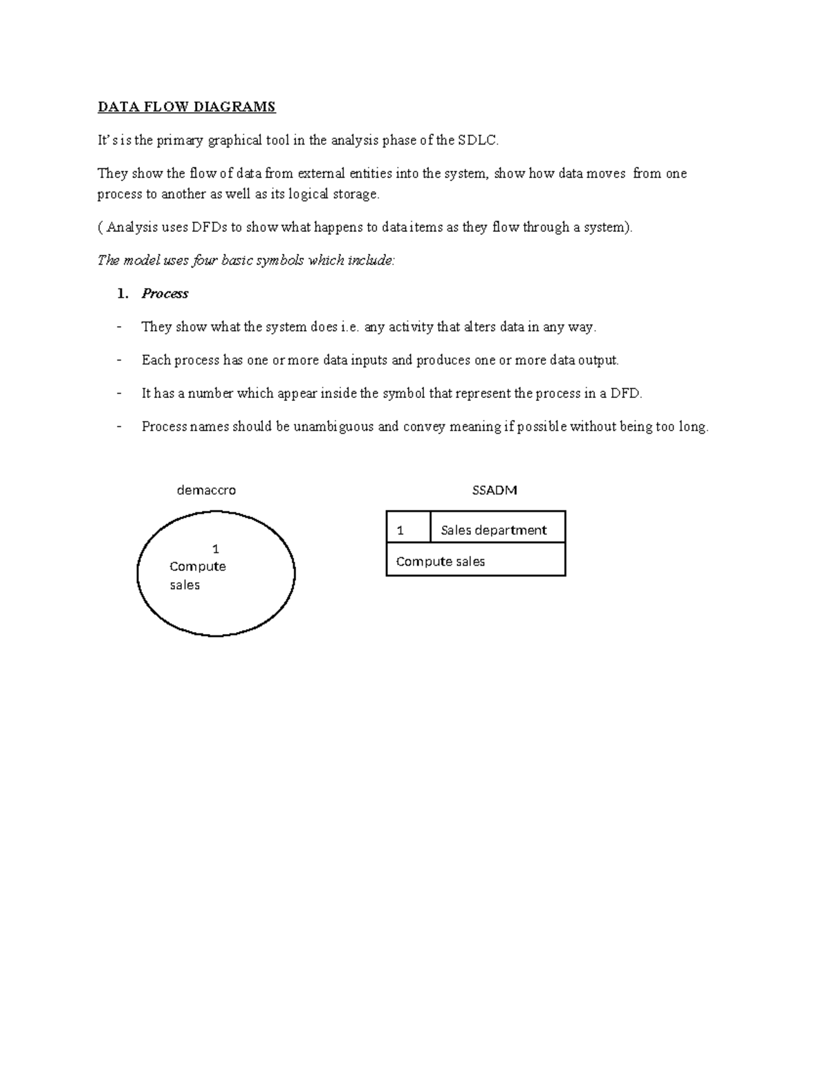 DATA FLOW Diagrams Overview - Key Concepts & Examples (CS101) - Studocu