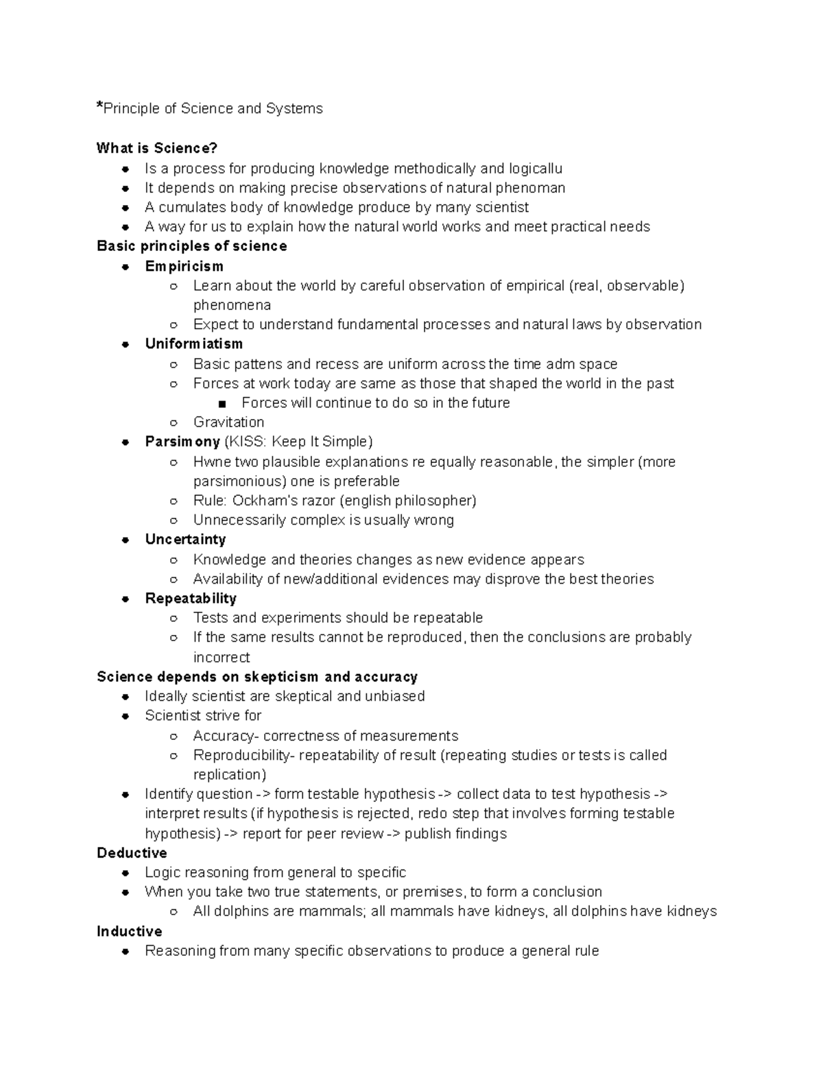 ENV 101: Energy, Matter, and Life – Key Concepts and Principles ...