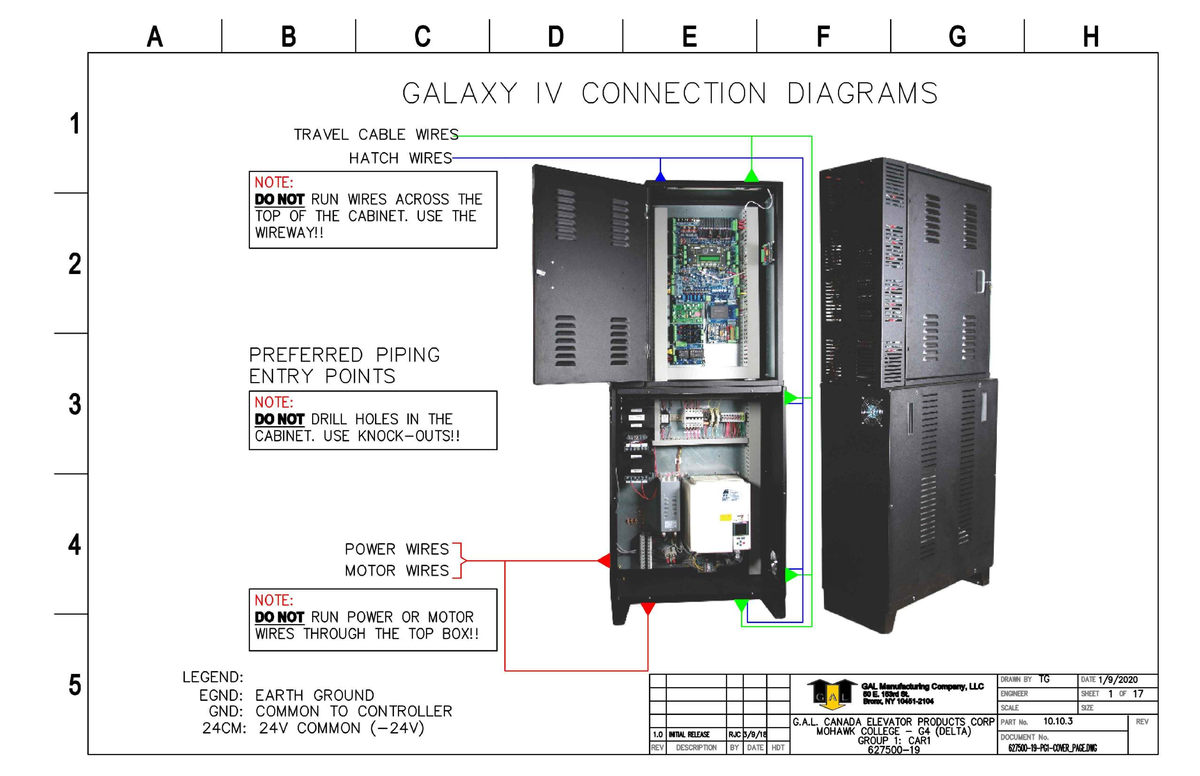 GALAXY IV CONNECTION DIAGRAMS & WIRING SCHEMATICS G4 (DELTA) - Studocu