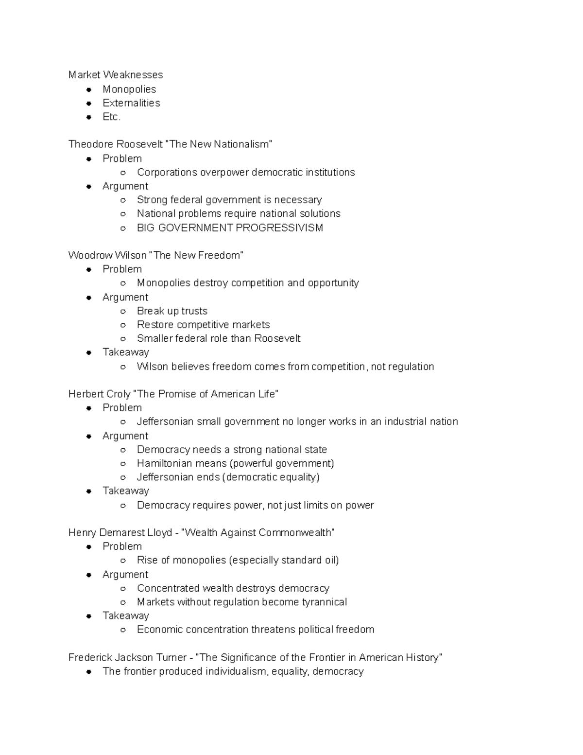 Key Concepts in American Political Thought - Studocu
