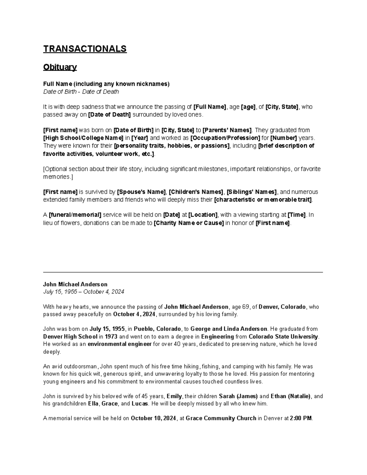 English Paper 3: Preparation Guide for Transactionals and Essays - Studocu