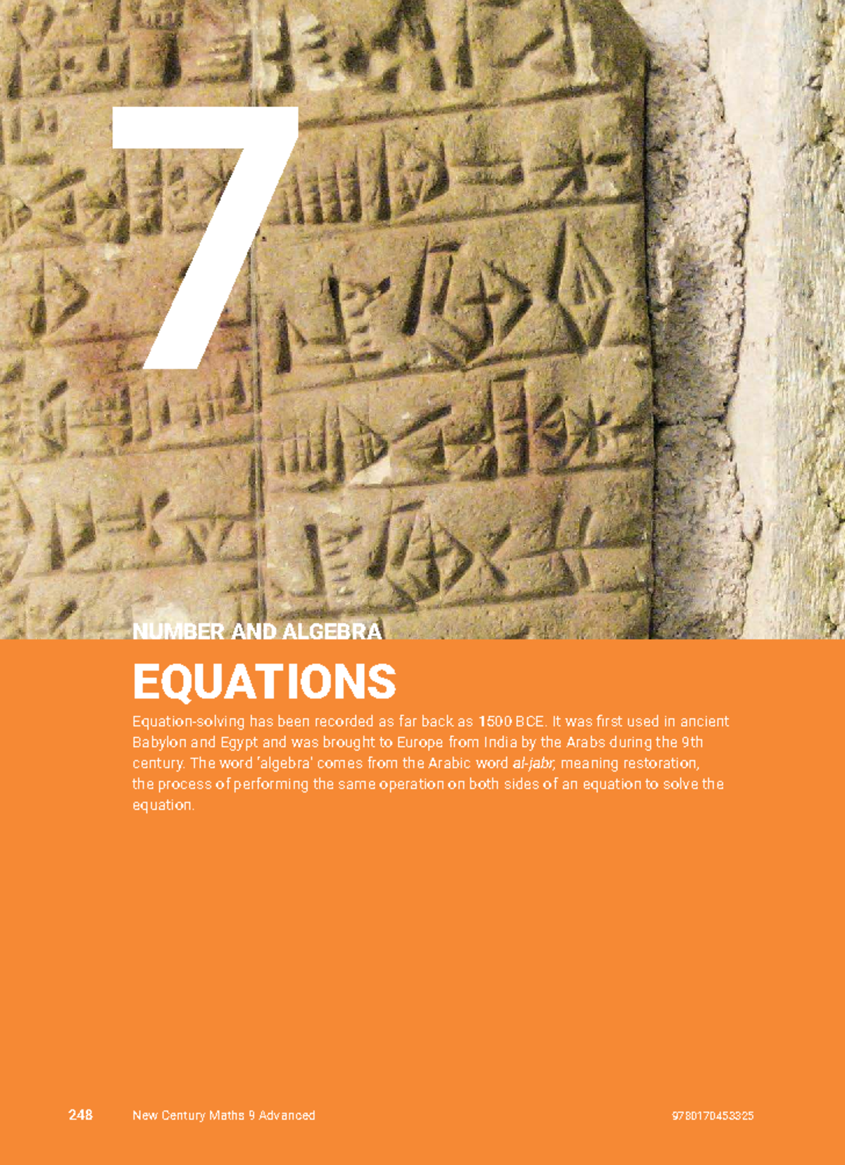 New Century Maths 9 Advanced: Chapter 7 Equations - Studocu