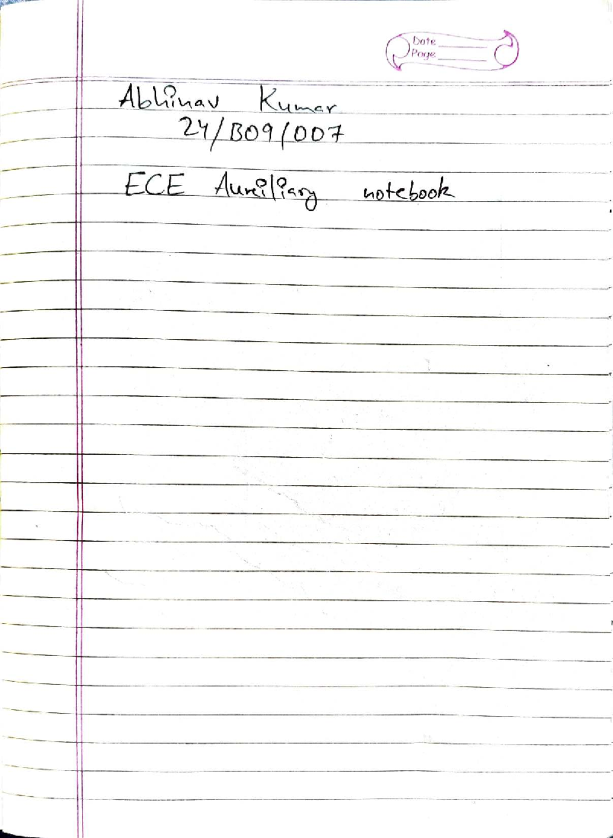 ECE Practical Value Notes: Code Theory & Observations - Studocu