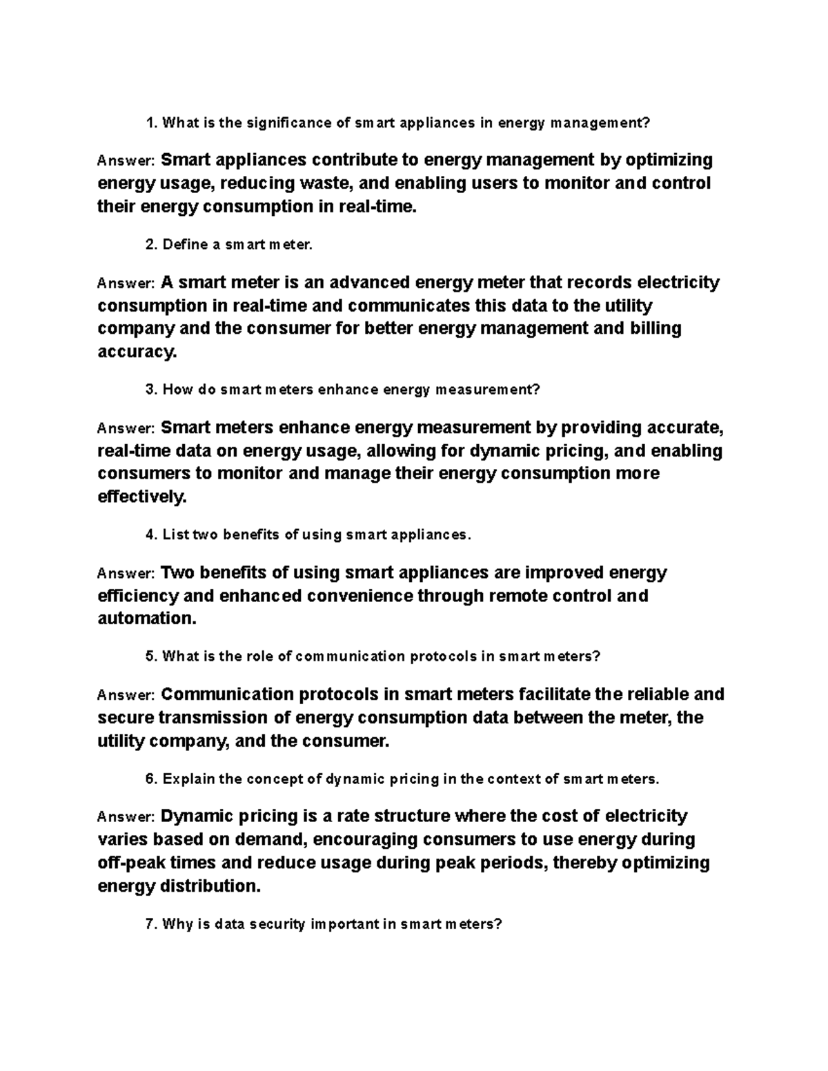 Unit III - SMART SYSTEM AUTOMATION NOTES: The Role of Smart Appliances ...