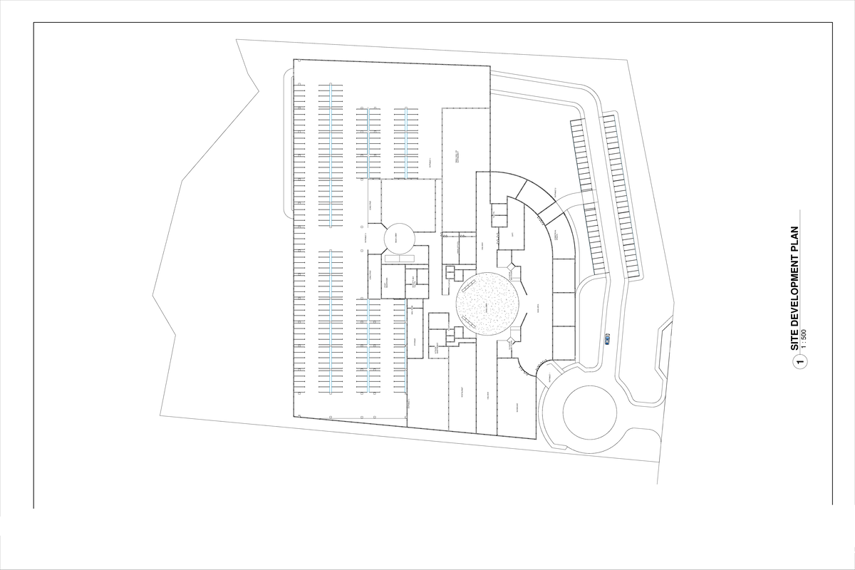 T-ARCH 416 Podium Floor Plan for Site Development Project - Studocu