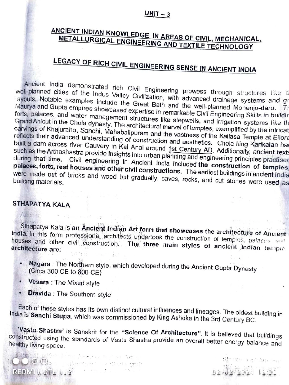 IKS Unit 4: Ancient Indian Knowledge in Electrical Engineering and Mathematics - Studocu