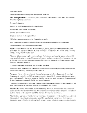 Pre-assessment D358: Global Human Resource Management Insights - Studocu