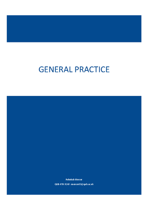 GP Notes Full Book - The gp note Part One 📕 Index - Part Index - Part 1 ...