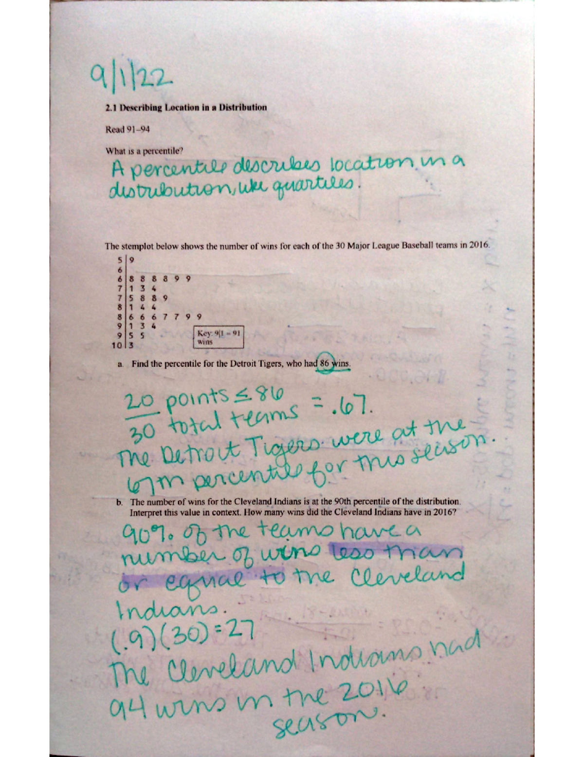 AP Stats Unit 2 - Comprehensive Study Notes - Studocu