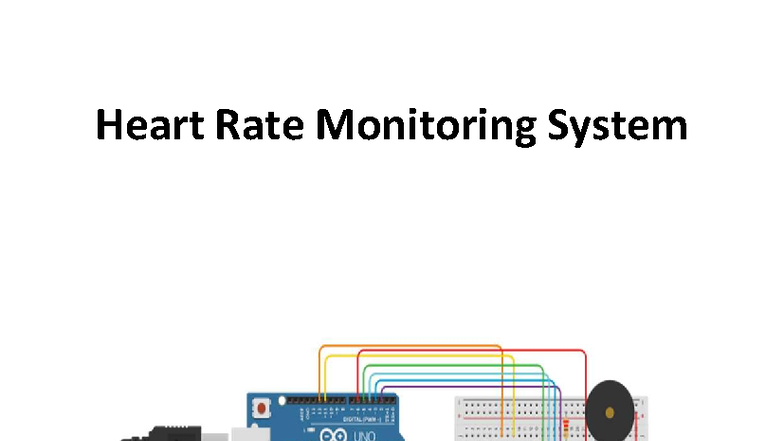 Heart Rate Monitoring System Design Using Pulse Sensor - Studocu