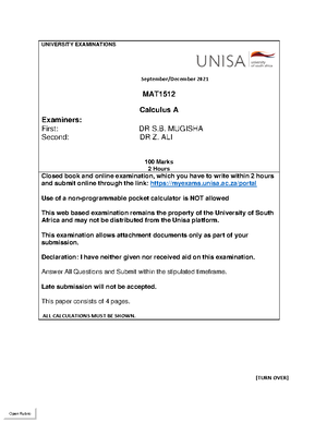 [Solved] 1 Describe the scales and measurements - Calculus A (MAT1512 ...