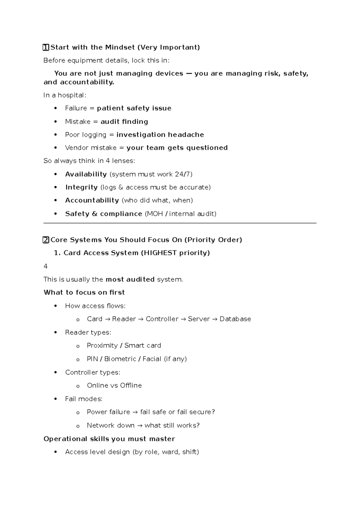 Security Equipment Management: Key Insights & Best Practices (Doc1 ...