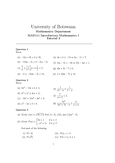 introductory to mathematics - MAT111 - UB - Studocu