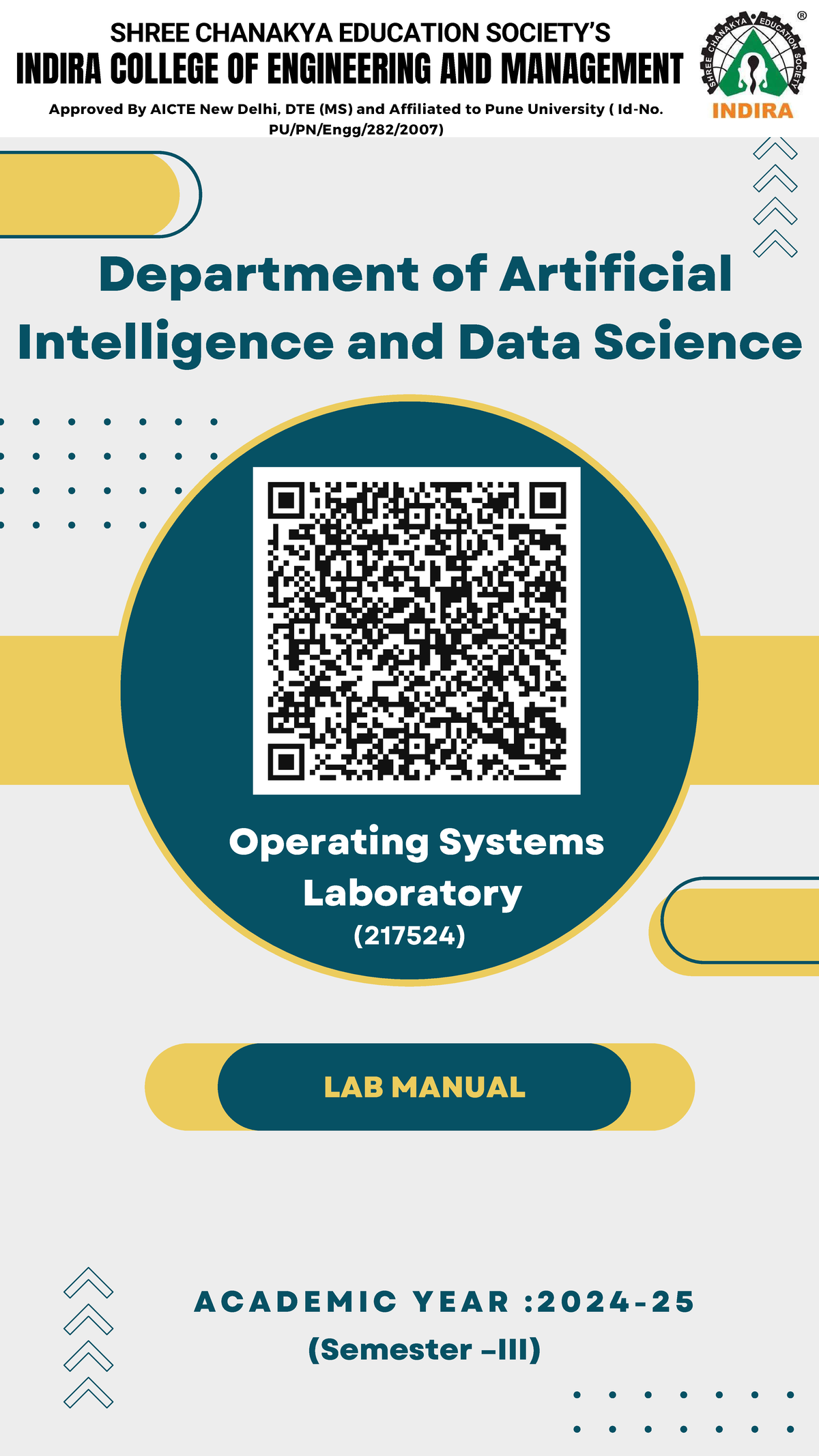 OS Lab manual - PPT - Operating System - Department of Artificial Intelligence and Data Science ...