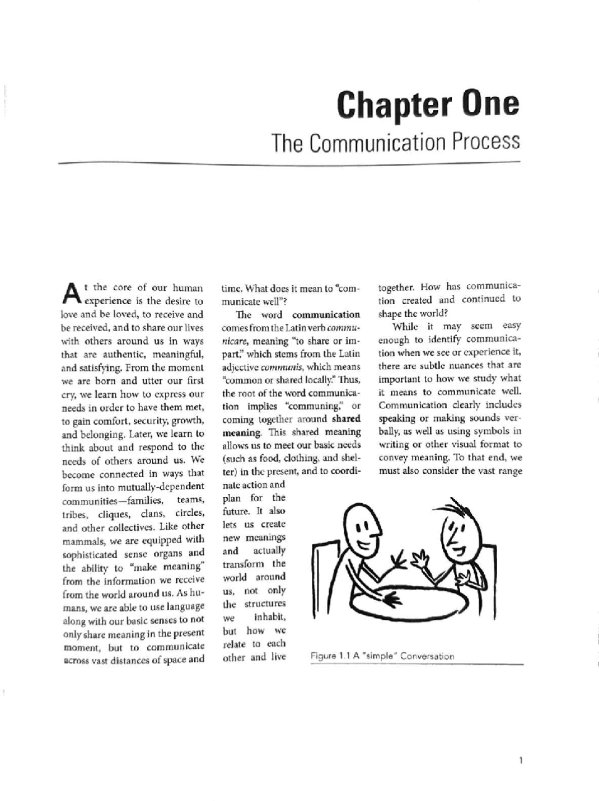 COM1010 Chapter 1: Understanding the Communication Process - Studocu