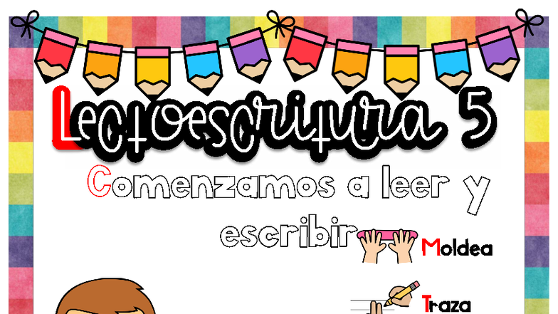 160 Cuaderno lectoescritura tomo 5 s Ã labas ch, k, q, y, z, x w ...