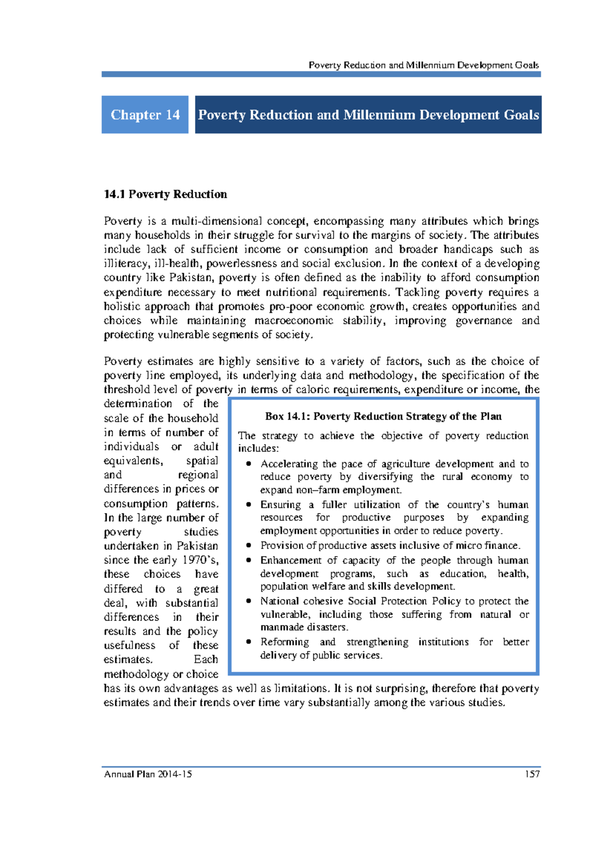 14-Poverty Reduction & Millennium Development Goals: Chapter Insights ...