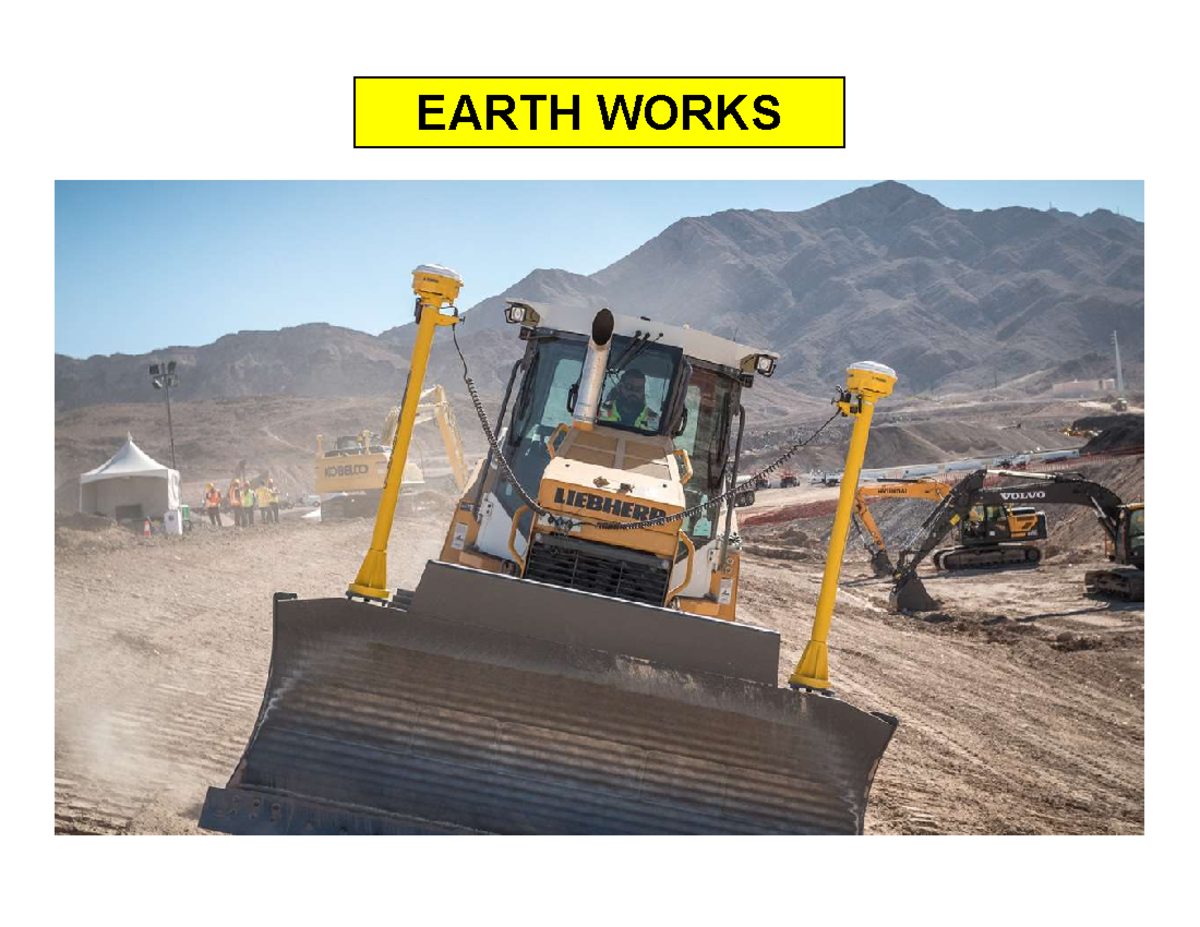 Earthworks 1: Definition, Classification, and Soil Characteristics (1 ...