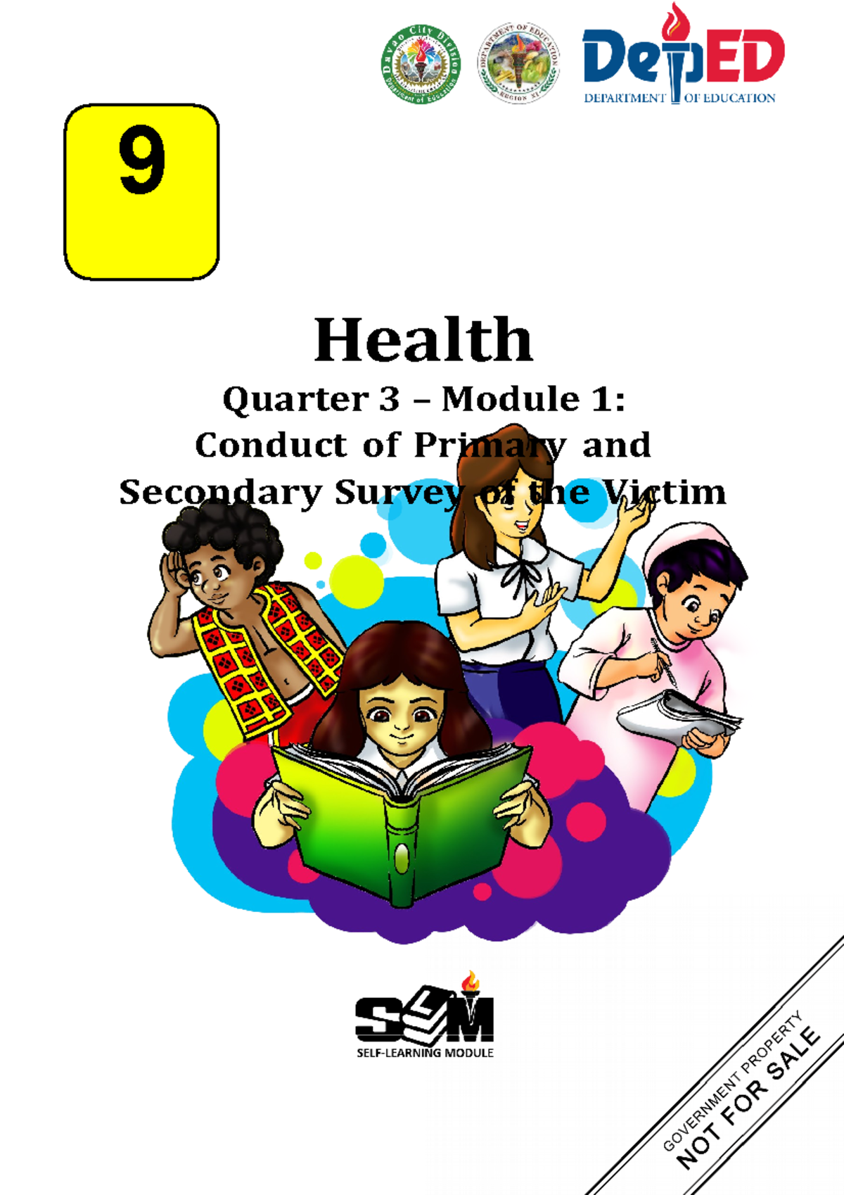 Q3 Health 9 Module 1 - 9 Health Quarter 3 – Module 1: Conduct of ...