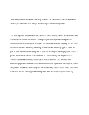 [Solved] Describe two examples of how nursing informatics is used in ...